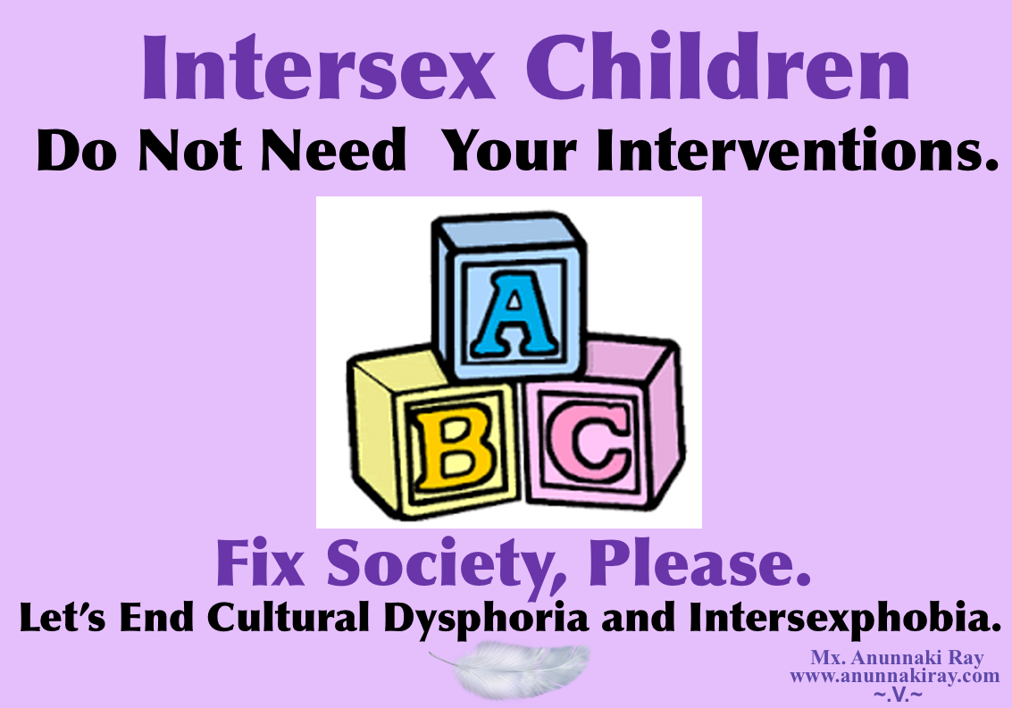 Intersex Children Do No Need Your Interventions with Feather – Mx ...